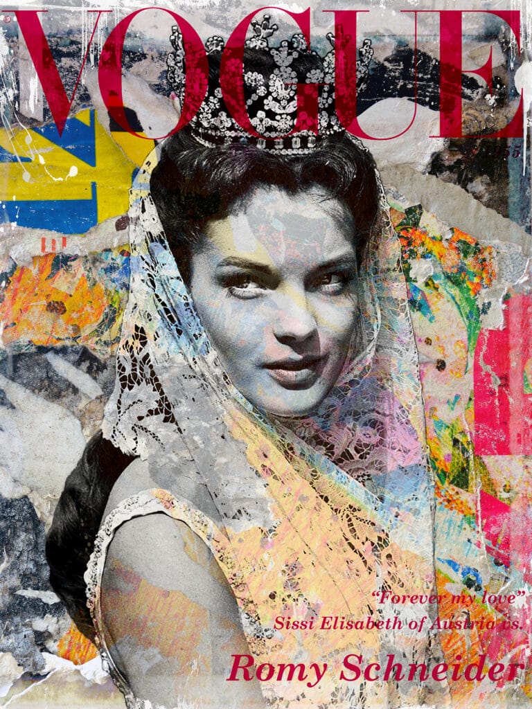 Romy Schneider Vogue - Karin Vermeer - Kunstenares